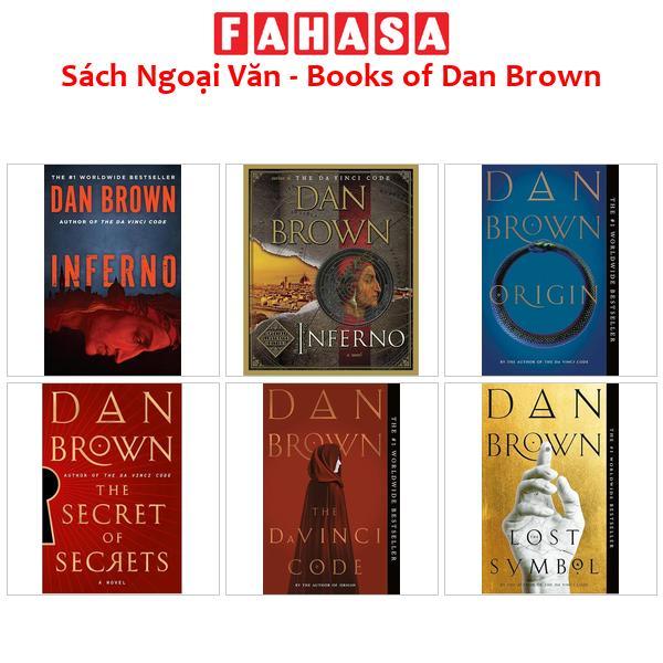 Sách ngoại văn: Books of Dan Brown - Secret of Secrets, The Da Vinci Code, Inferno,The Lost ...