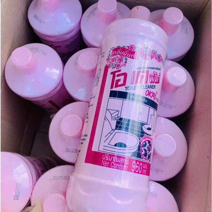 Combo 2 Chai Tẩy Tolet Okia Thái Lan 960ml/Chai Chính Hãng Thái Lan ...