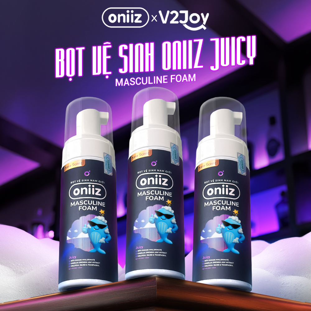 Bọt vệ sinh nam giới Oniiz Plus - hương Juicy, dung dịch Masculine foam ...