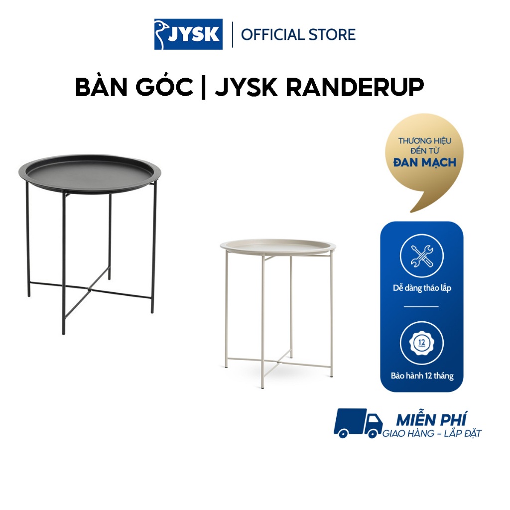 Bàn cafe | JYSK Randerup | kim loại | nhiều màu | nhiều kích thước ...