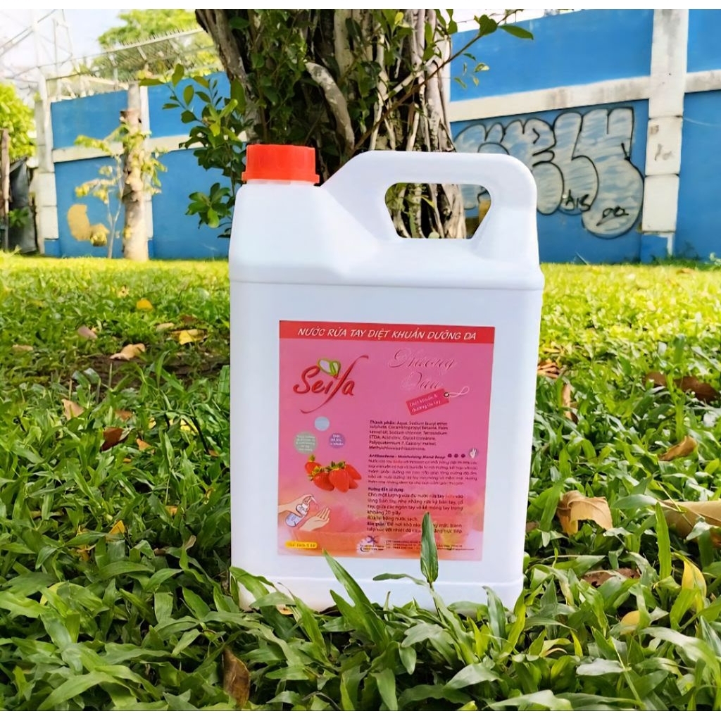 🧴 NƯỚC RỬA TAY DIỆT KHUẨN SEIFA 5 LÍT – HƯƠNG PHẤN DỊU NHẸ – LÀM SẠCH ...