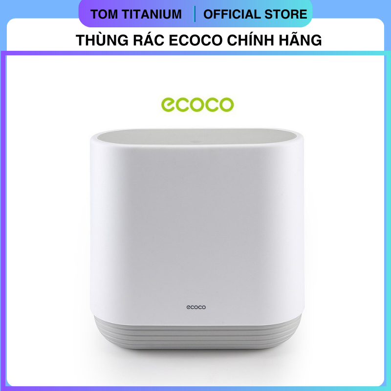 Thùng Rác Ecoco 10L – Nhựa Cao Cấp PS PP, Có Nút Ấn Tiện Lợi | Shopee Việt Nam