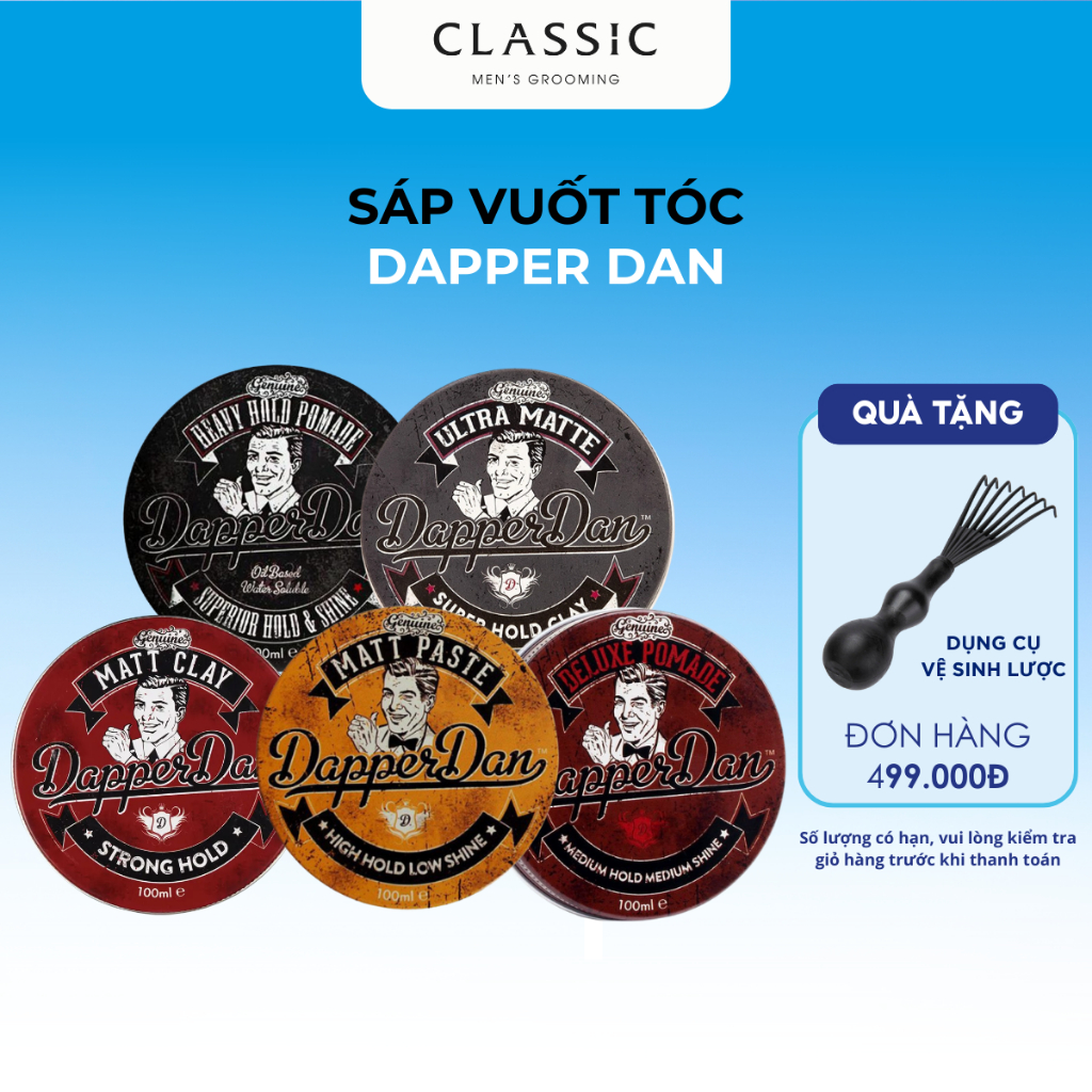 Tổng Hợp Sáp Vuốt Tóc Dapper Dan | Shopee Việt Nam
