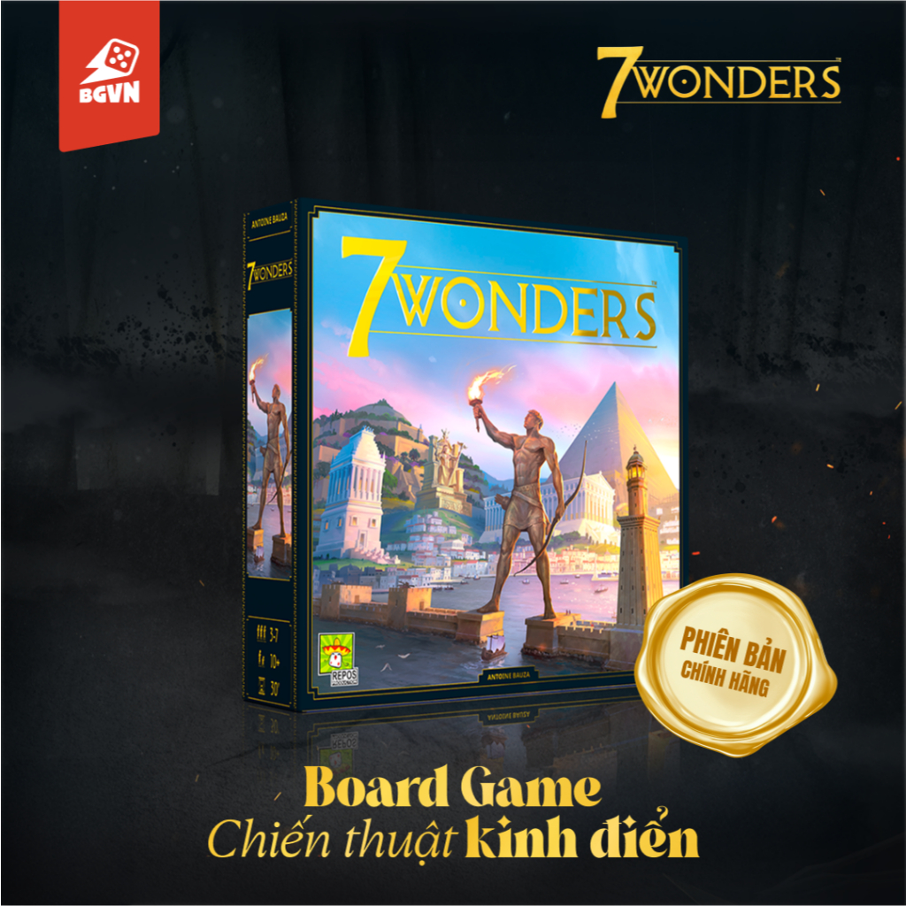 7 Wonders | Board Game Kinh Điển 7 Kỳ Quan | Chiến Thuật Đỉnh Cao, Đấu ...