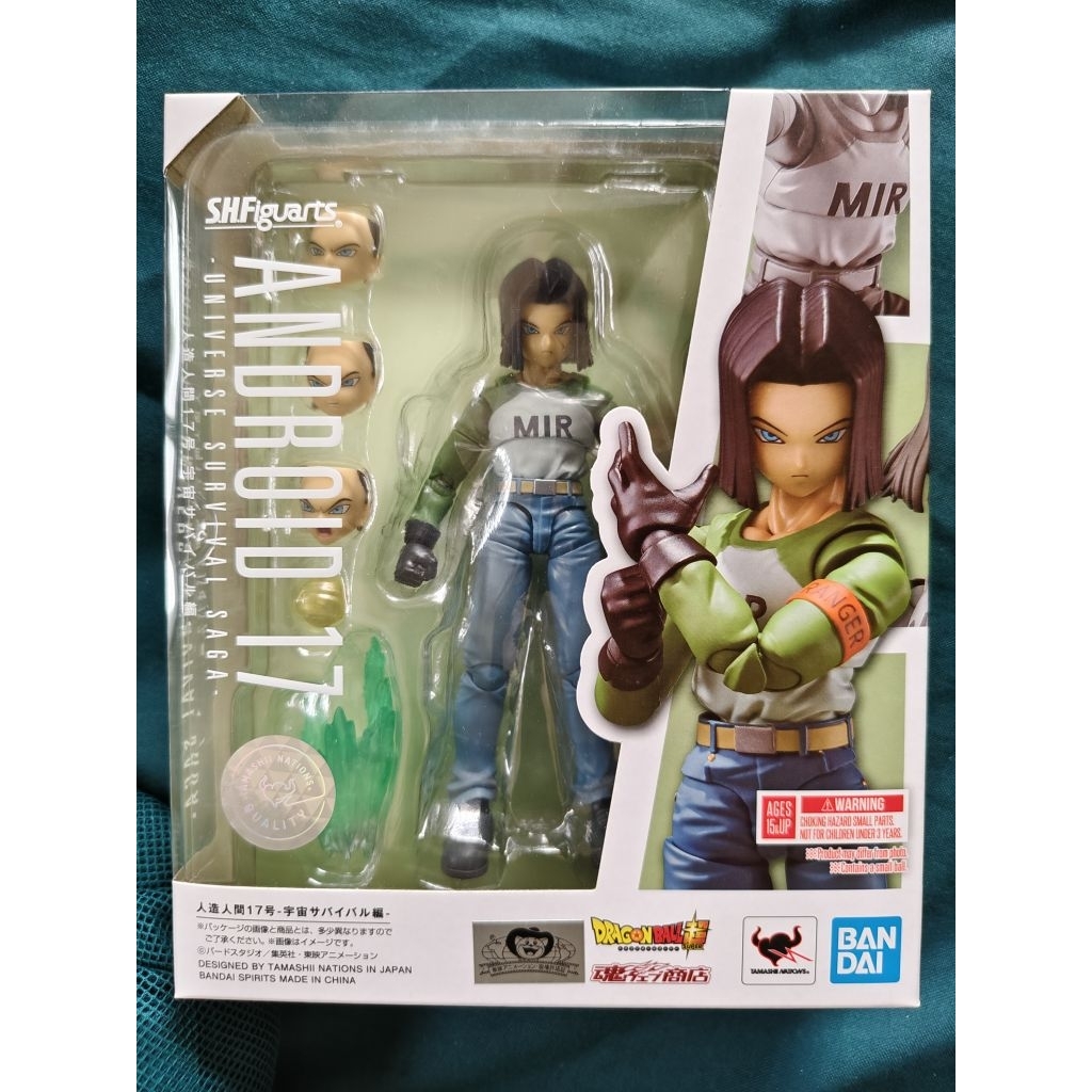 Mô Hình SHF Chính Hãng Bandai Android 17 New Seal Có Sẵn | Shopee Việt Nam
