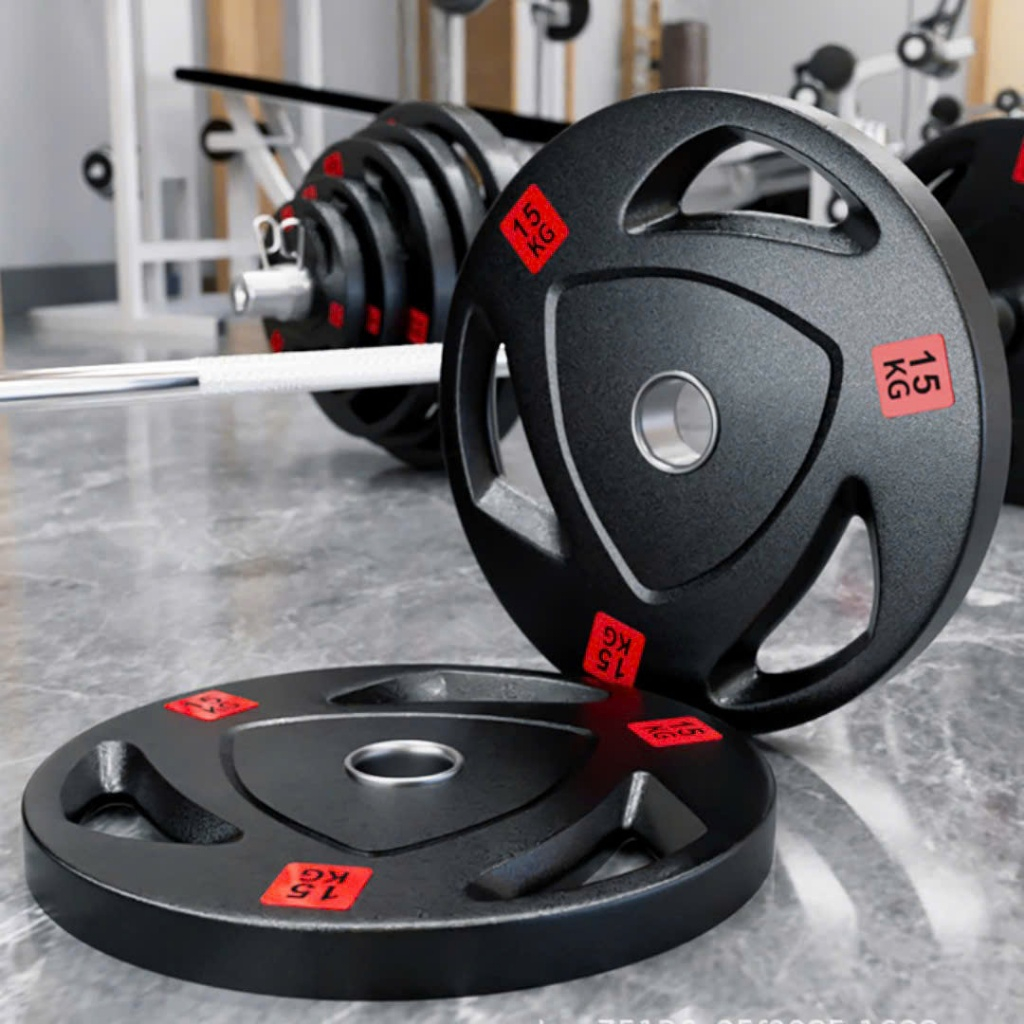 BÁNH TẠ CAO SU, đòn tạ phi 50MM, bánh tạ từ 25Kg 20Kg 15Kg 10Kg 5Kg 2,5Kg đòn tạ 2,2m 2m 1,8m 1 ...