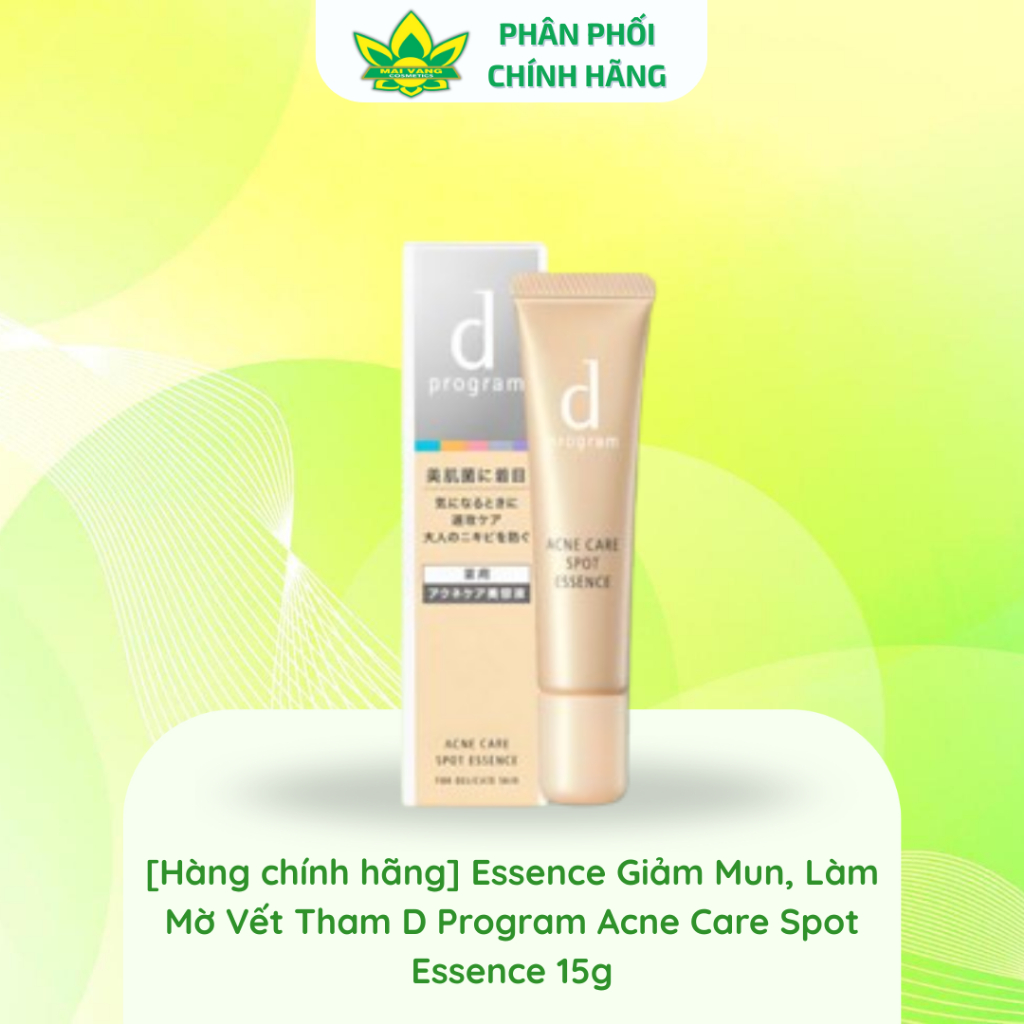 [Hàng chính hãng] Essence Giảm Mun, Làm Mờ Vết Tham D Program Acne Care Spot Essence 15g ...