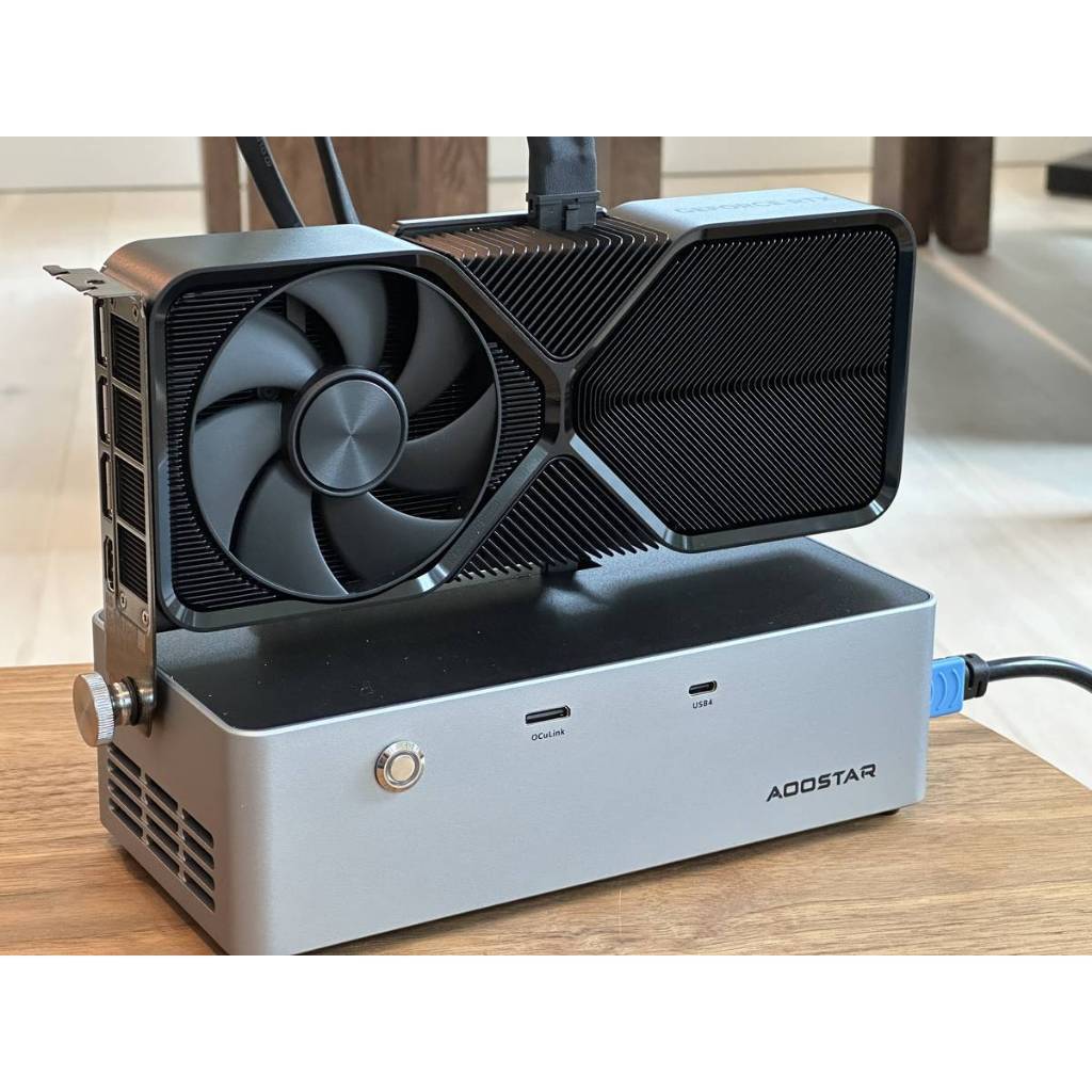 Dock eGPU OCuLink Aoostar AG02 OcuLink USB4 (Kèm nguồn 800W) | Shopee ...