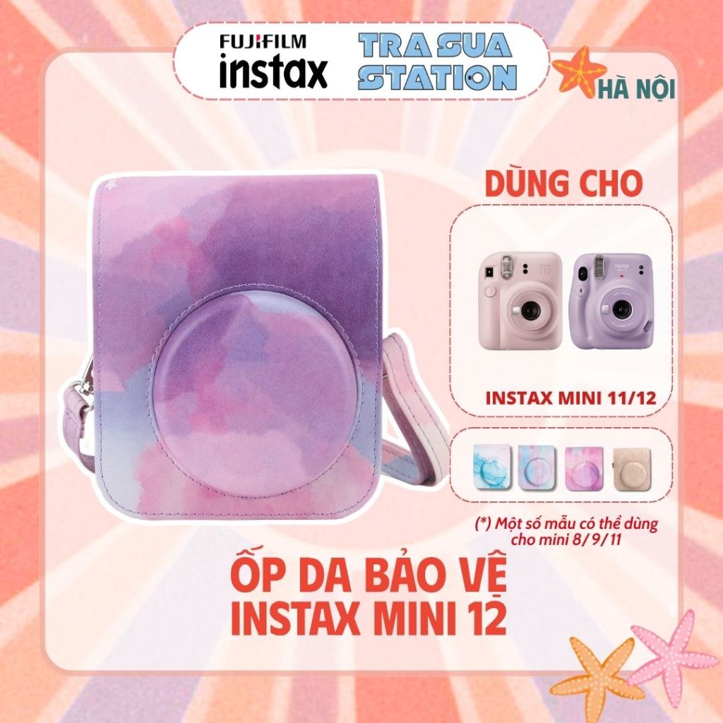 Case instax mini 12/ Ốp bảo vệ máy chụp ảnh instax Mini 12 - Tặng kèm ...
