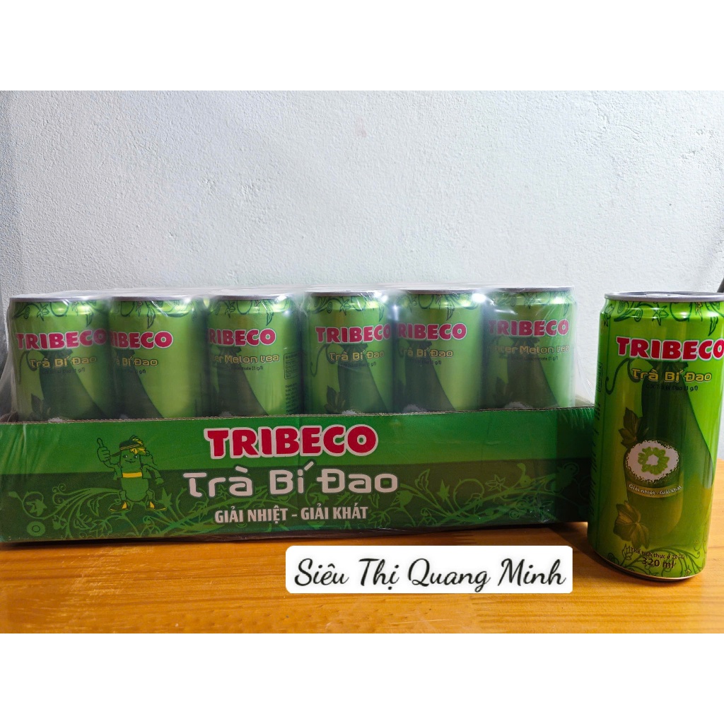 Trà Bí Đao Tribeco Thùng 24 Lon x 320ml | Shopee Việt Nam