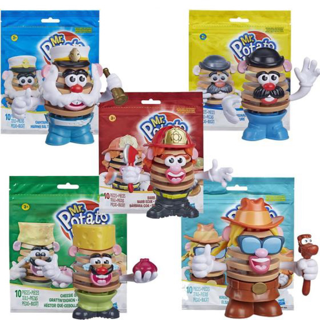 Túi đồ chơi Mr. Potato Head Chips gồm 10 miếng lắp ghép của Hasbro ...