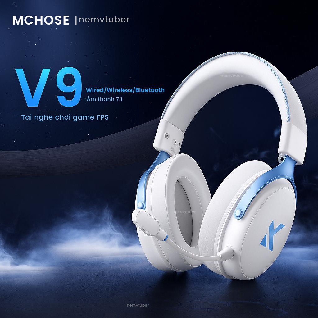 [NEW-BH12T] Tai nghe Mchose V9 Pro - Tai nghe Wired/Wireless/Bluetooth - Âm thanh 7.1 | Shopee ...