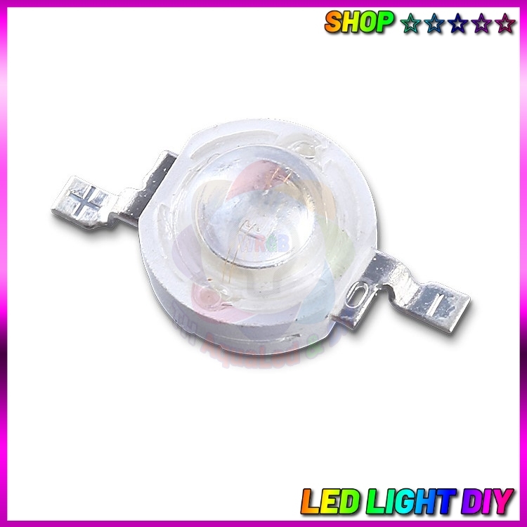 Chip LED UV Luxeon CHÍNH HÃNG Epistar 1w 3W 5w Đèn LED kết xuất màu cao ...