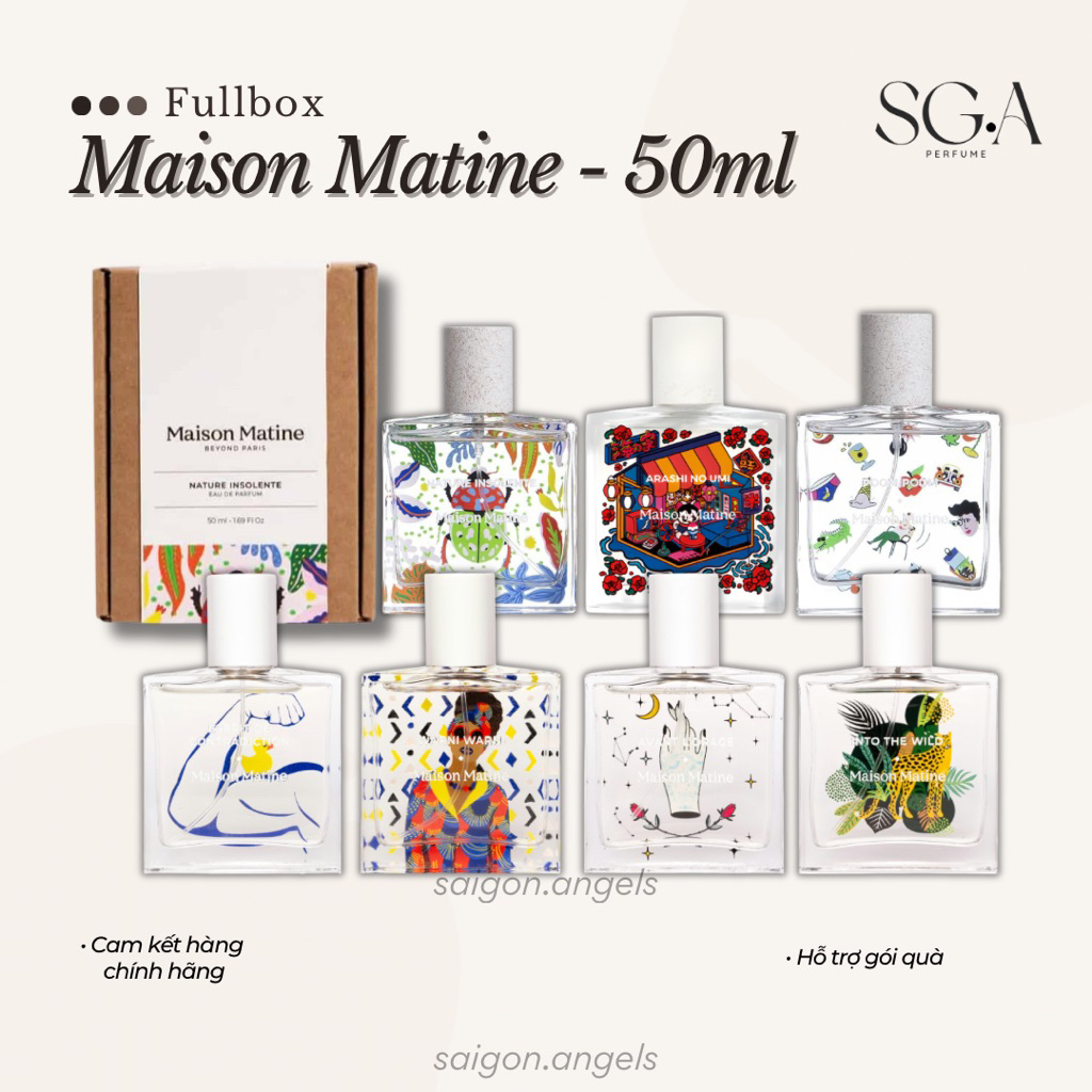 Maison Matine • Warni Warni , Arashi No Umi, Nature Insolente ...