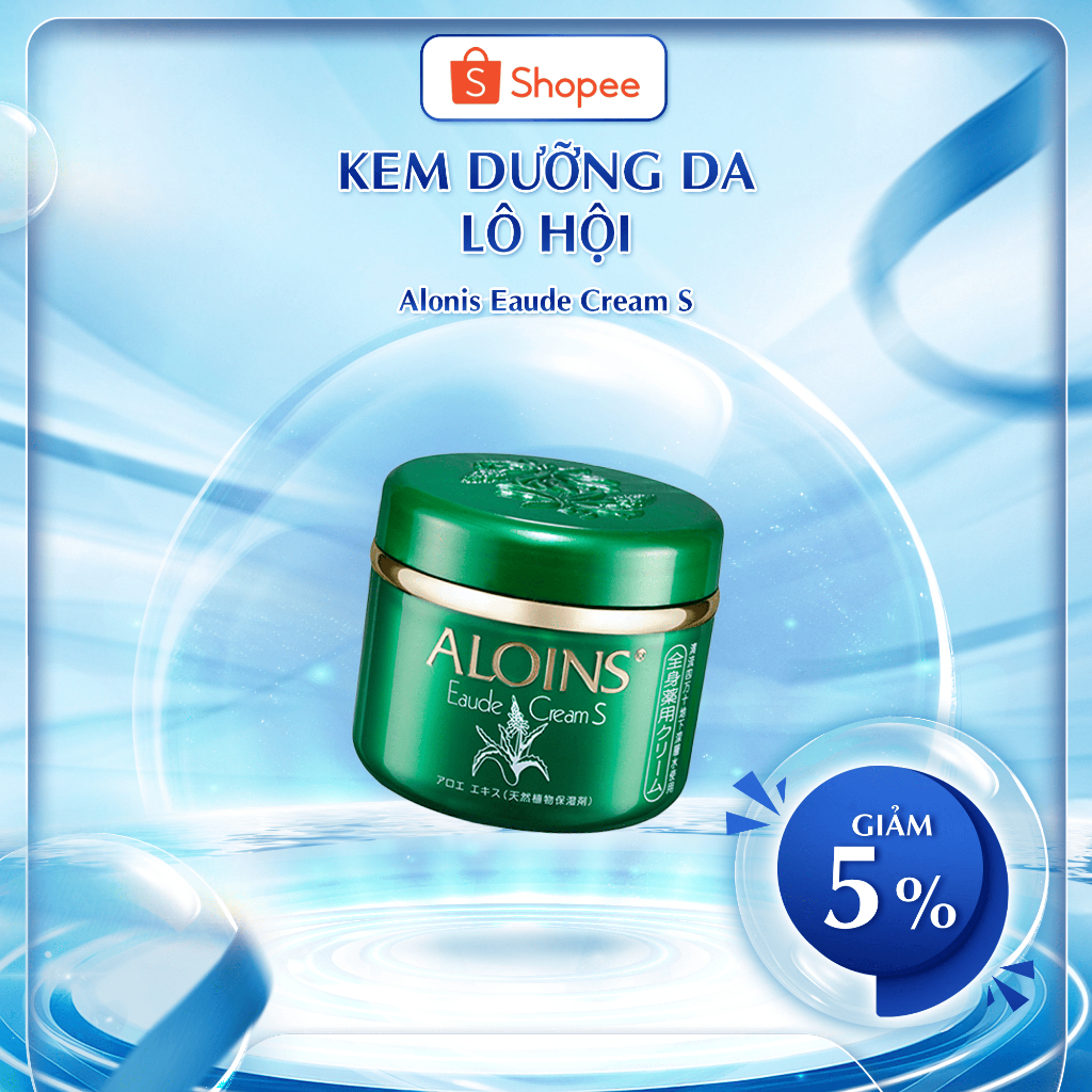 Kem dưỡng da lô hội Alonis Eaude Cream S | Shopee Việt Nam