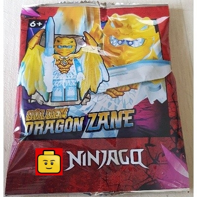 892293 Ninjago Crystalized Golden Dragon Zane foil pack - Nhân vật Zane ...