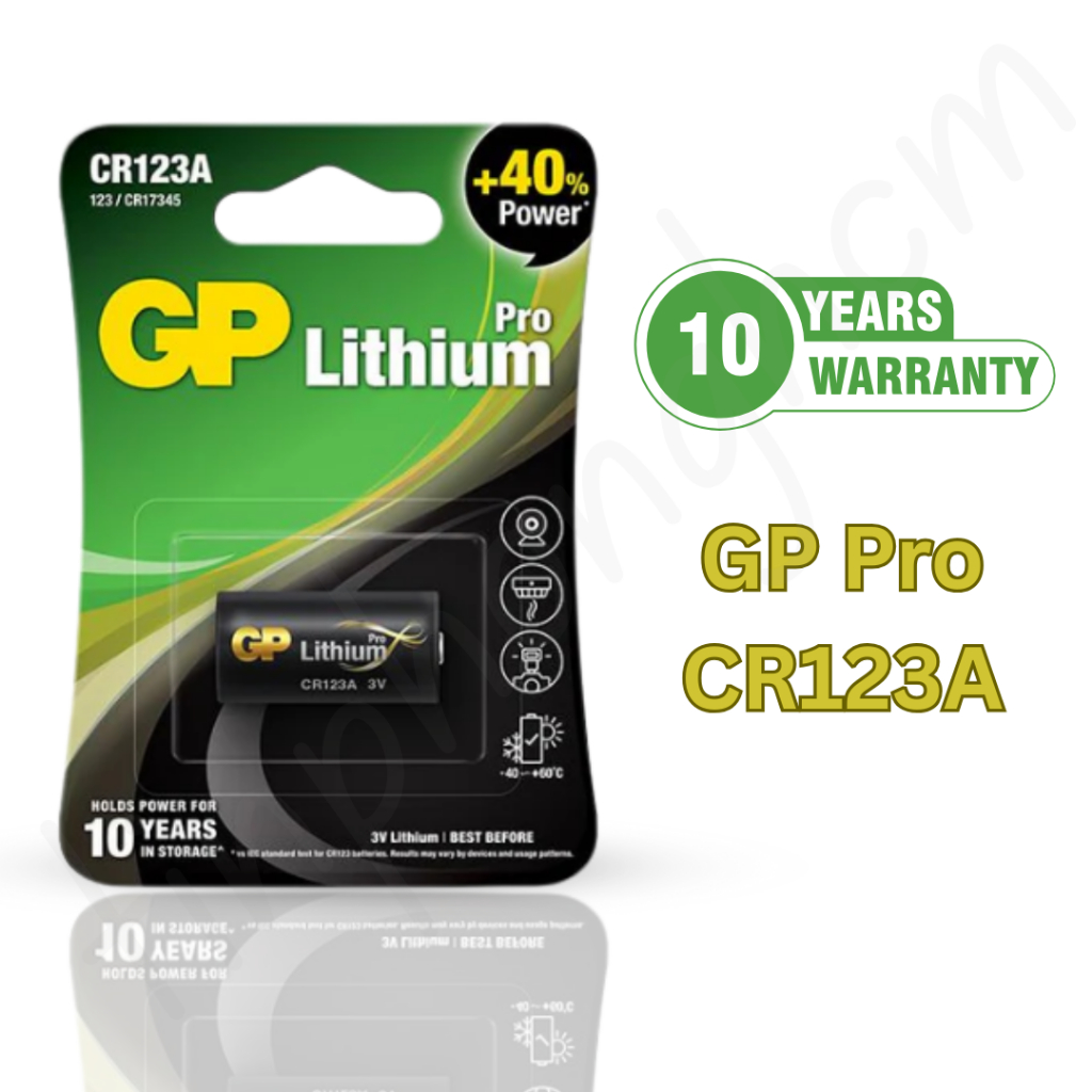 Pin GP Lithium Pro CR123A 3V Chính Hãng - Chuyên Dụng Cho Máy Ảnh, Đèn ...