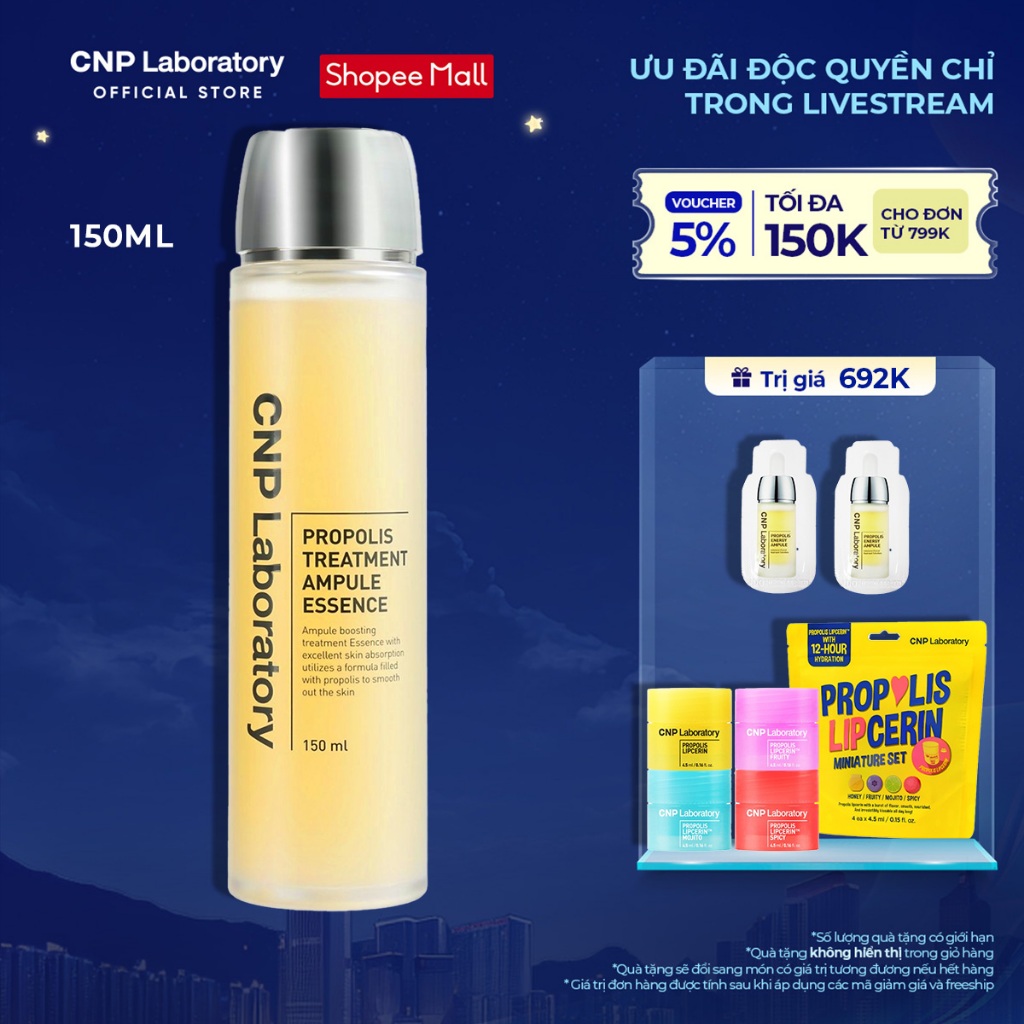 [CNP Laboratory Official x KOL] Nước thần keo ong phục hồi làn da CNP Propolis Treatment Ampule ...