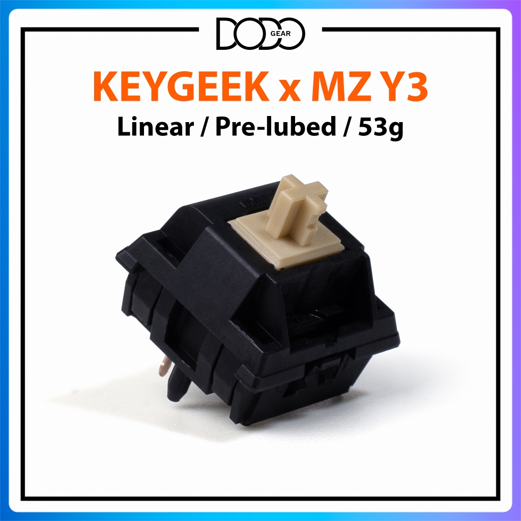 Switch Keygeek MZ Y3 5 PIN Linear 53g công tắc bàn phím Switch Keygeek Y3 DoDo Gear | Shopee ...