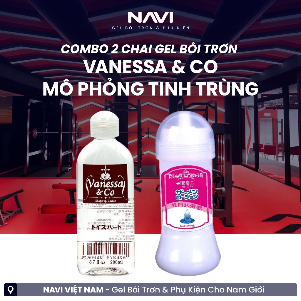 [Che Tên] Combo 2 Chai Gel Bôi Trơn Gốc Nước Vanessa & Gel Mô Phỏng ...