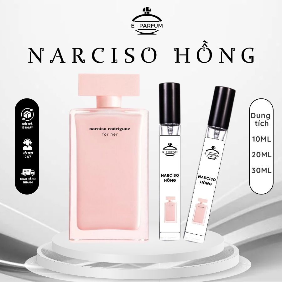 Nước Hoa Nữ E-PARFUMS Nar Pure Musc | Nar Hồng – Mùi Hoa Hồng Gợi Nhớ ...
