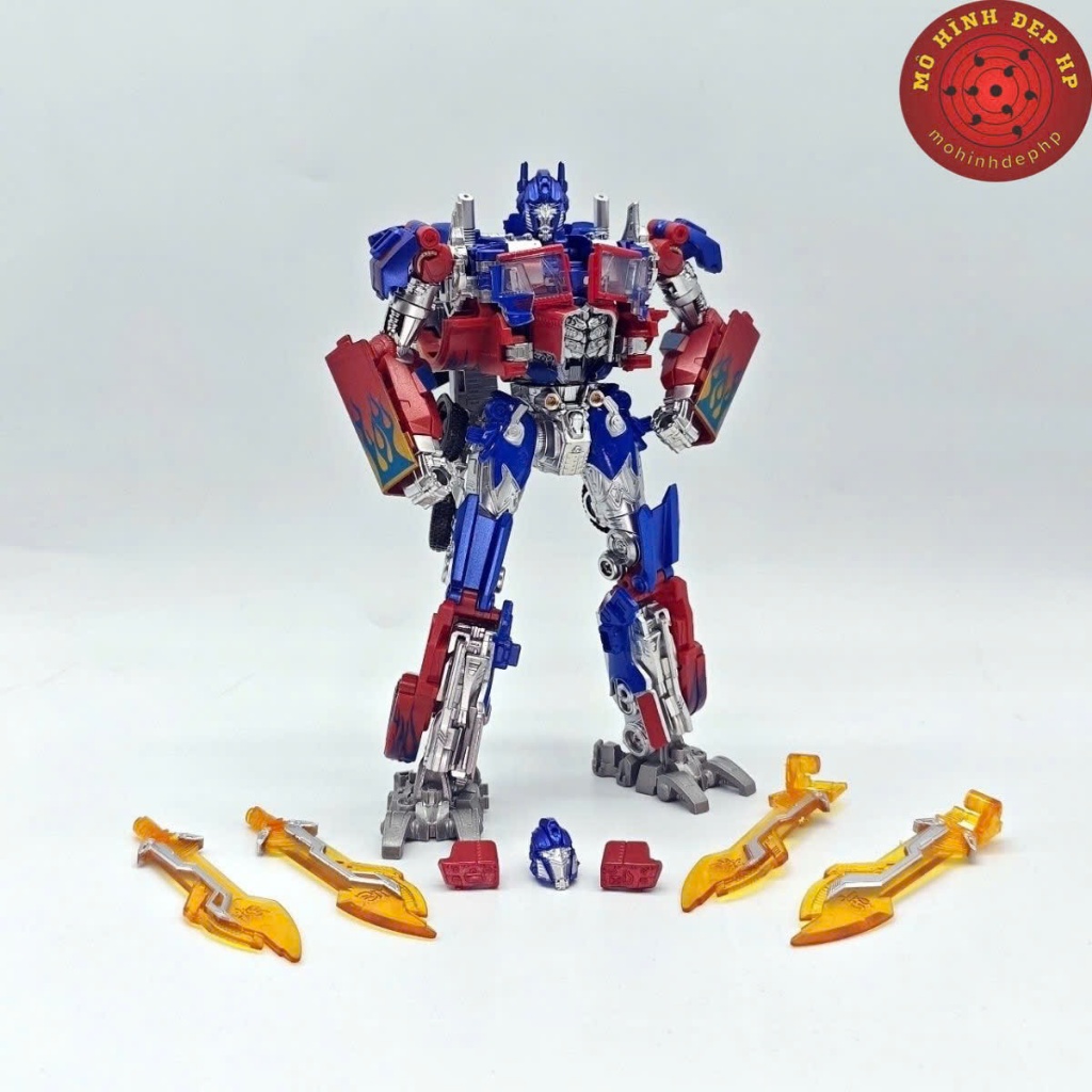 Mô hình transformation Optimus robot biến đổi thành xe container cao ...