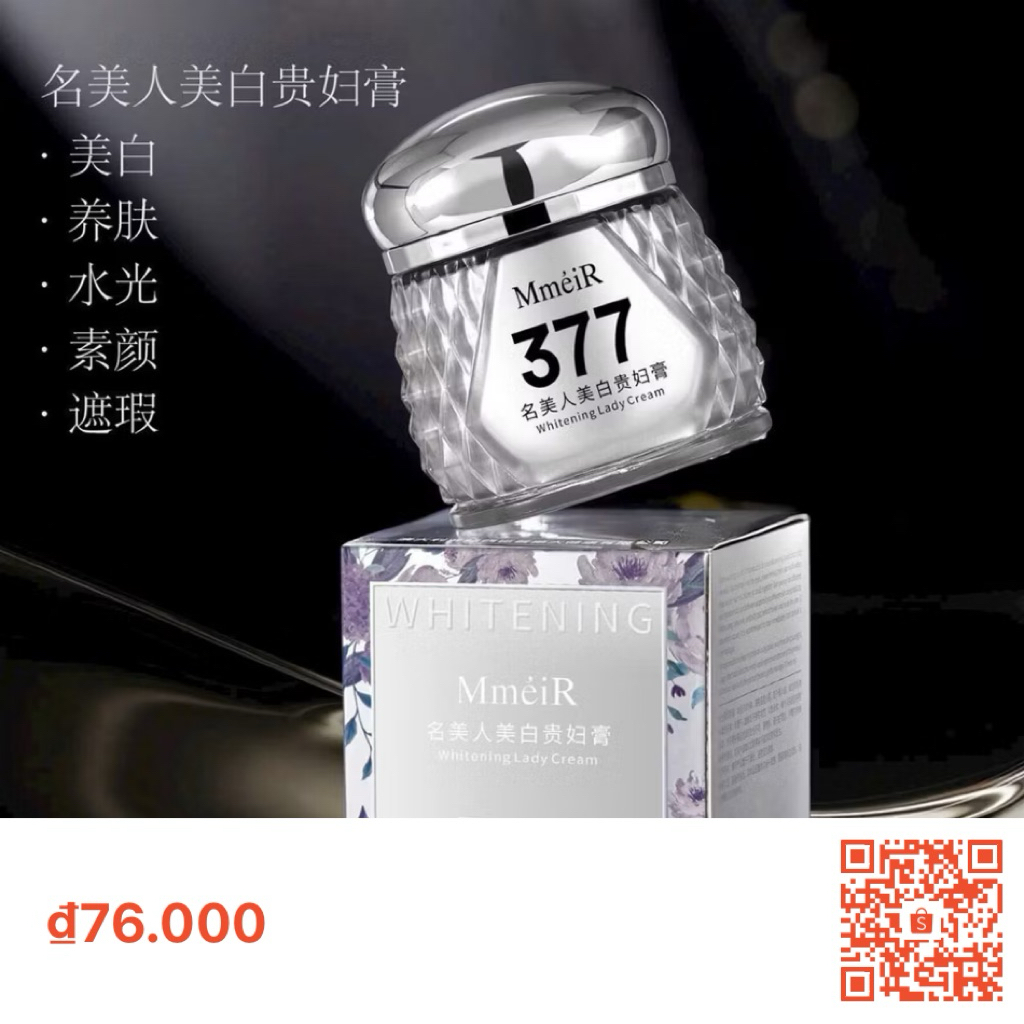 377 Kem làm trắng da Kem xóa nám Kem xóa đốm trắng Niacinamide loại bỏ ...