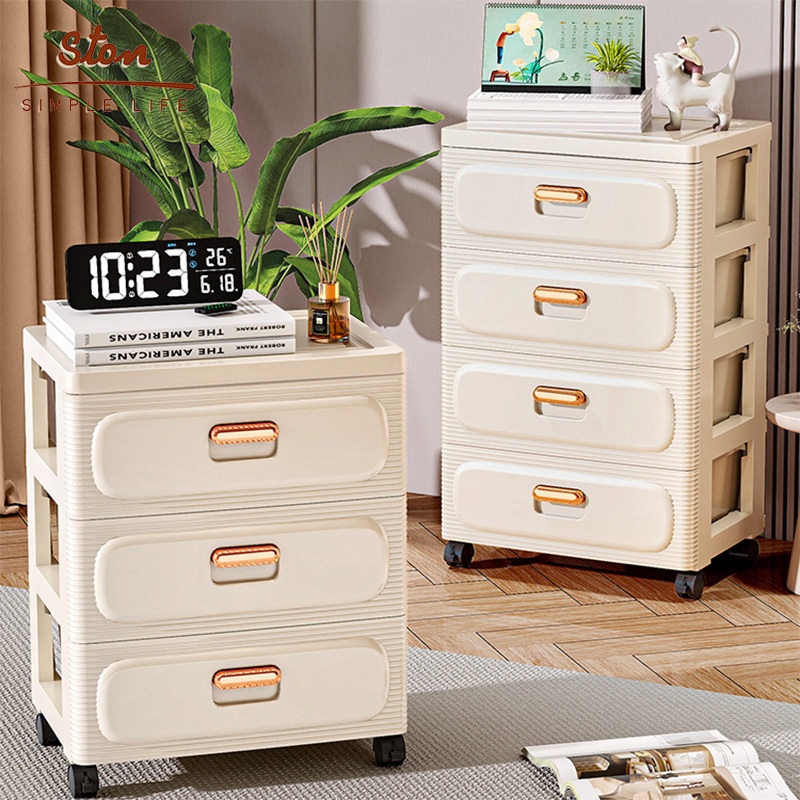 STON tủ đựng đồ bằng nhựa phòng khách tủ đựng đồ nhiều lớp âu tủ đầu ...