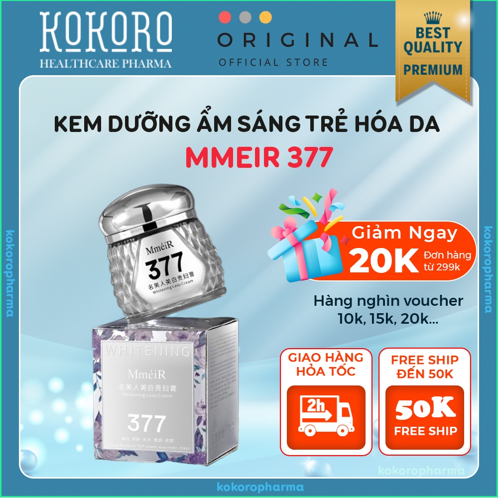 Kem Dưỡng Trắng Trẻ Hóa Da MMEIR 377 Whitening Lady Cream - Kem MméiR ...