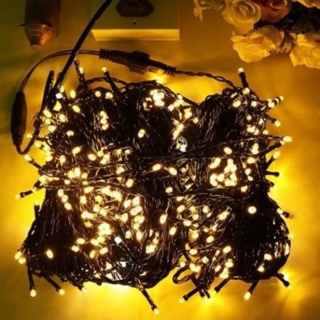 Dây Đèn Nháy LED 40m 200 Bóng IP65 Chống Nước – Ánh Sáng Vàng/Đủ Màu ...
