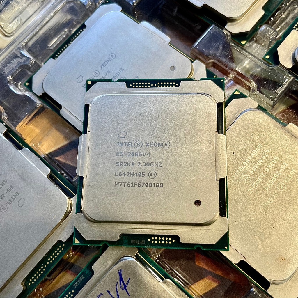 CPU XEON E5 2696 v3 2686 v4 X99 socket 2011-3 ( 18 Nhân 36 luồng turbo ...