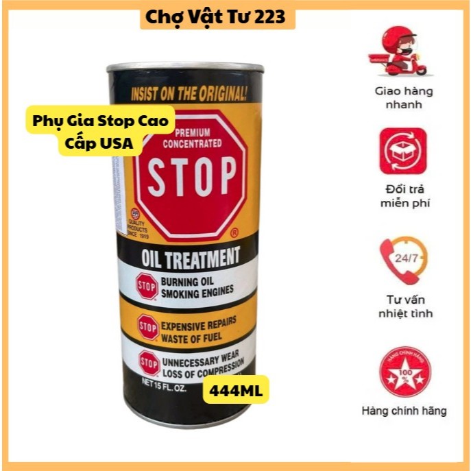 🎁 Phụ gia STOP bôi trơn động cơ máy dầu_Sản phẩm từ Mỹ - Hạn chế thất ...