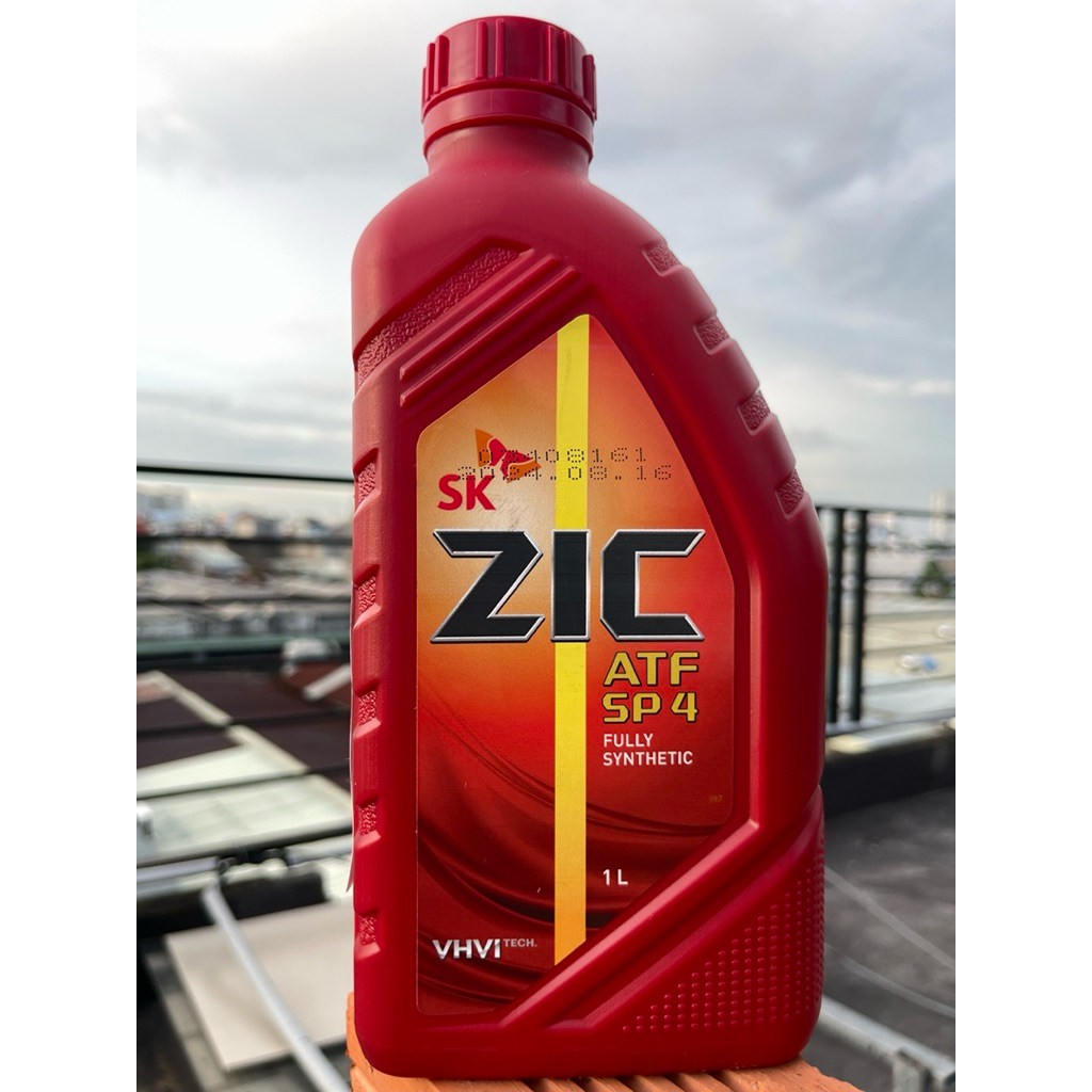 NHỚT HỘP SỐ ZIC ATF SP 4 (CHAI 1 LÍT) NHỚT HỘP SỐ TỰ ĐỘNG SP IV | Shopee Việt Nam