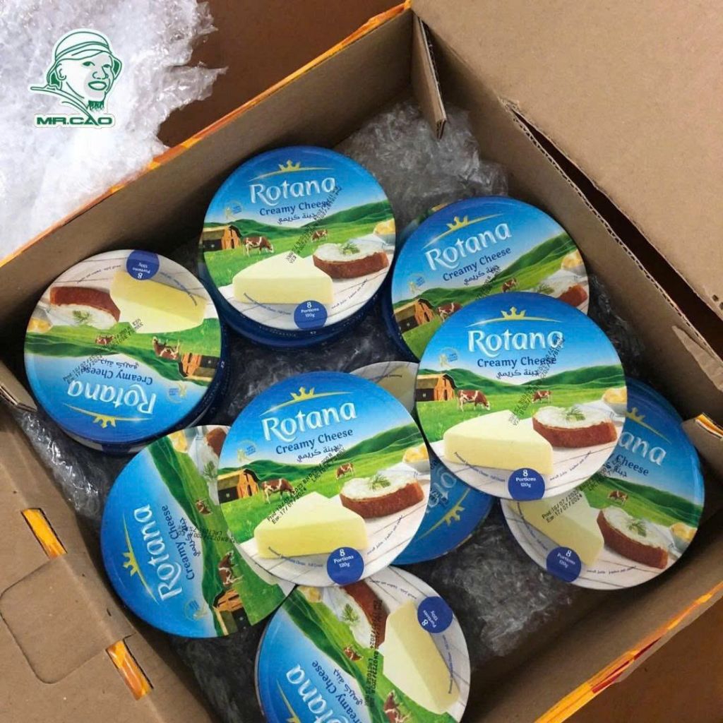 Phô mai Rotana Cremy Cheese Hộp 8 Miếng | Shopee Việt Nam