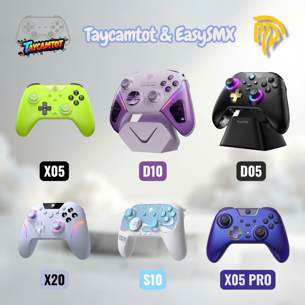 Tổng hợp tay cầm EasySMX - X05 - X05 PRO - D05 - X20 - D10 - Tổng hợp ...