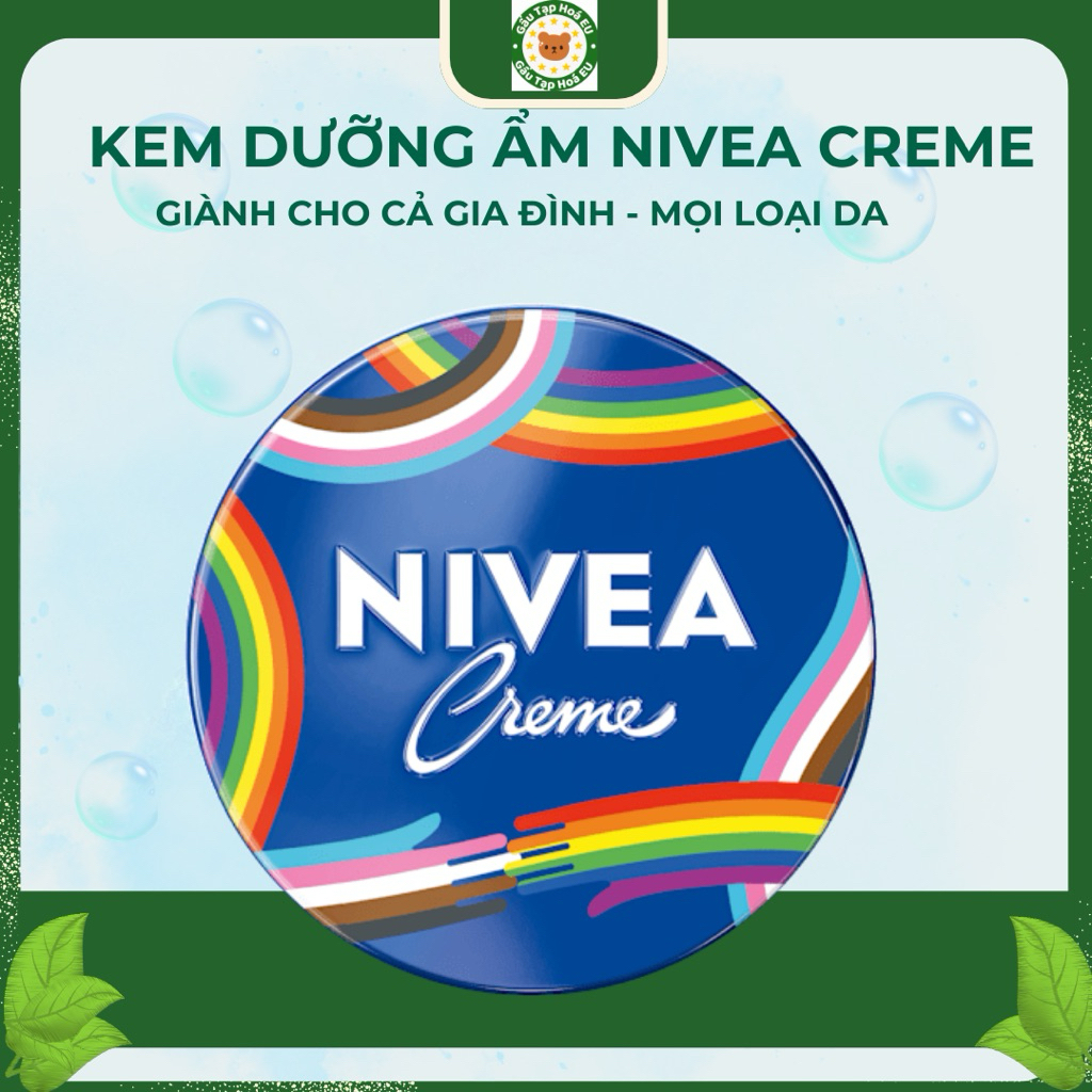 Kem dưỡng ẩm Nivea Creme - Kem Dưỡng ẩm cho cả gia đình, date mới Gấu ...