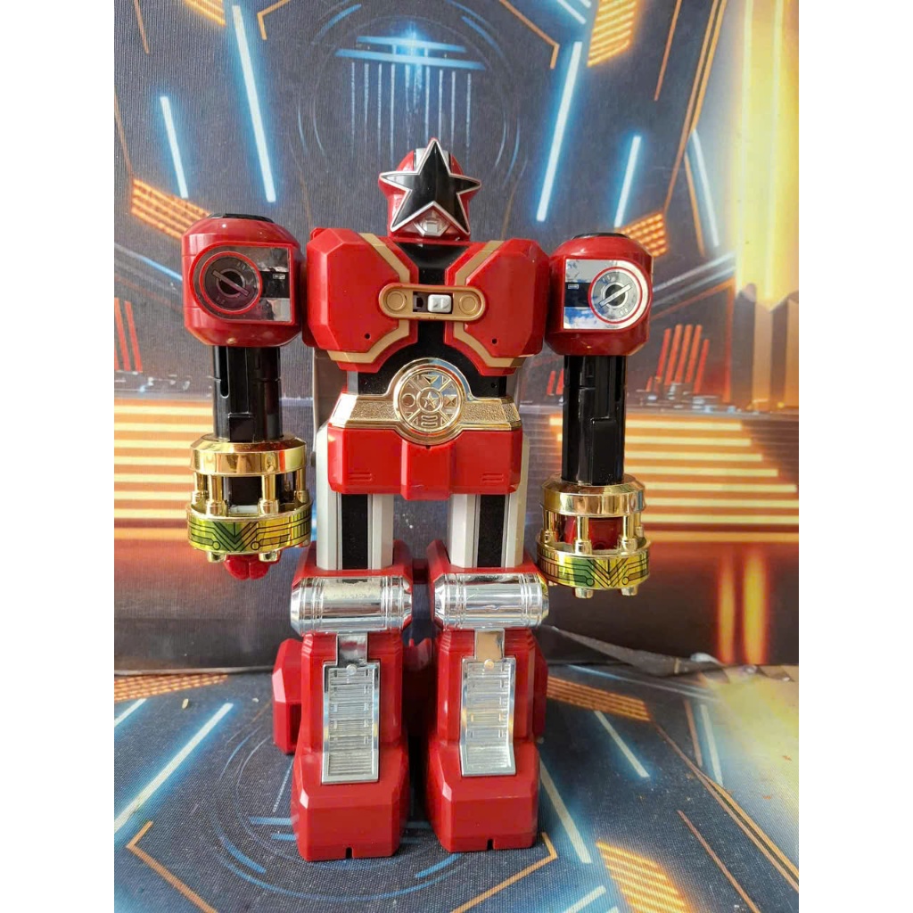1996 Bandai Power Rangers Zeo Red Megazord | Shopee Việt Nam