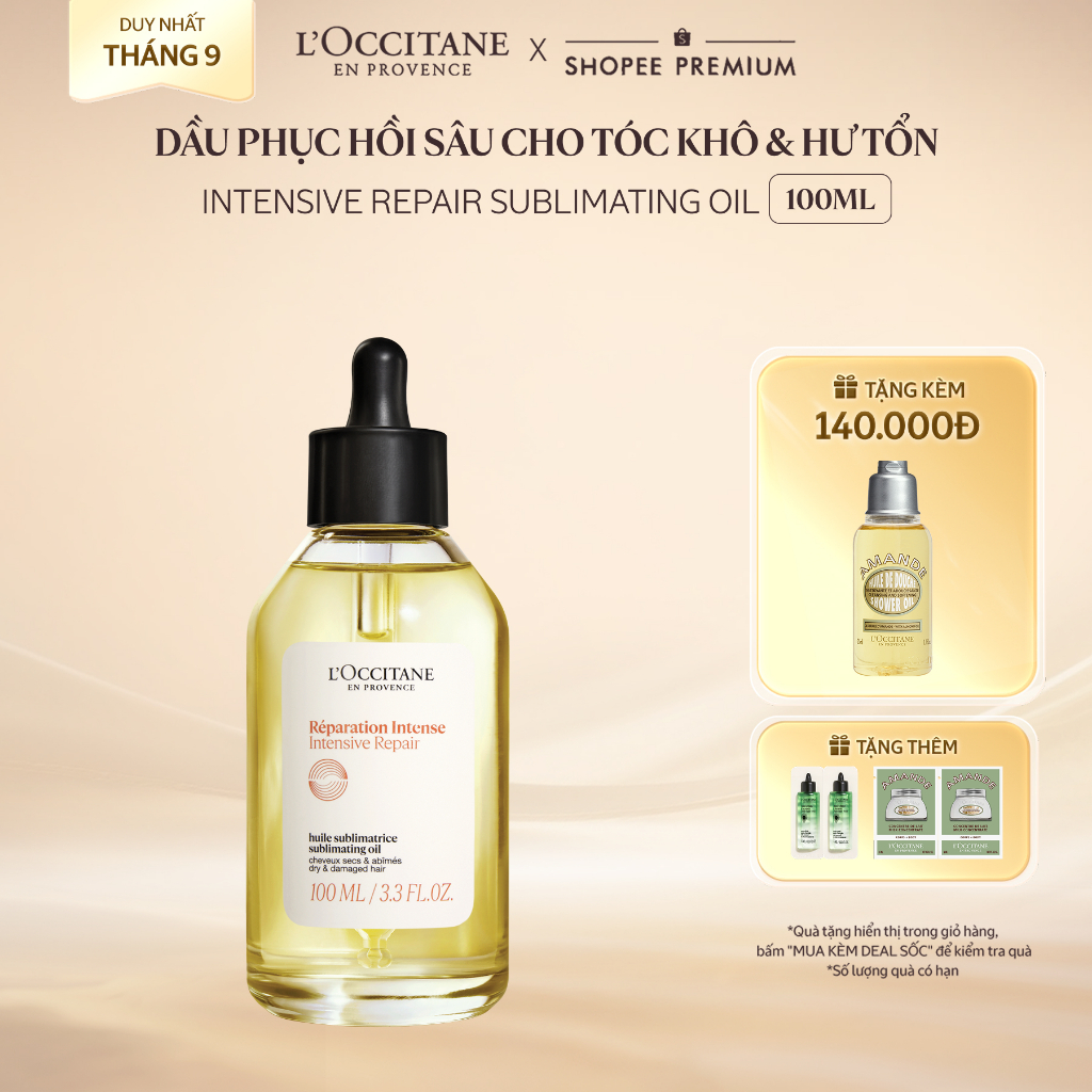 Dầu Dưỡng Tóc Phục Hồi Chuyên Sâu Cho Tóc Khô & Tóc Hư Tổn L'Occitane ...