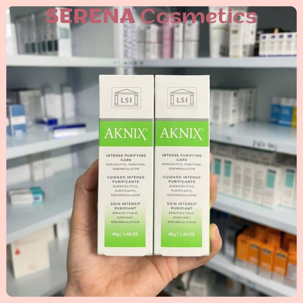 Kem dưỡng AKNIX INTENSE cho da dầu, mụn ẩn, mụn đầu trắng, mụn viêm 40g ...