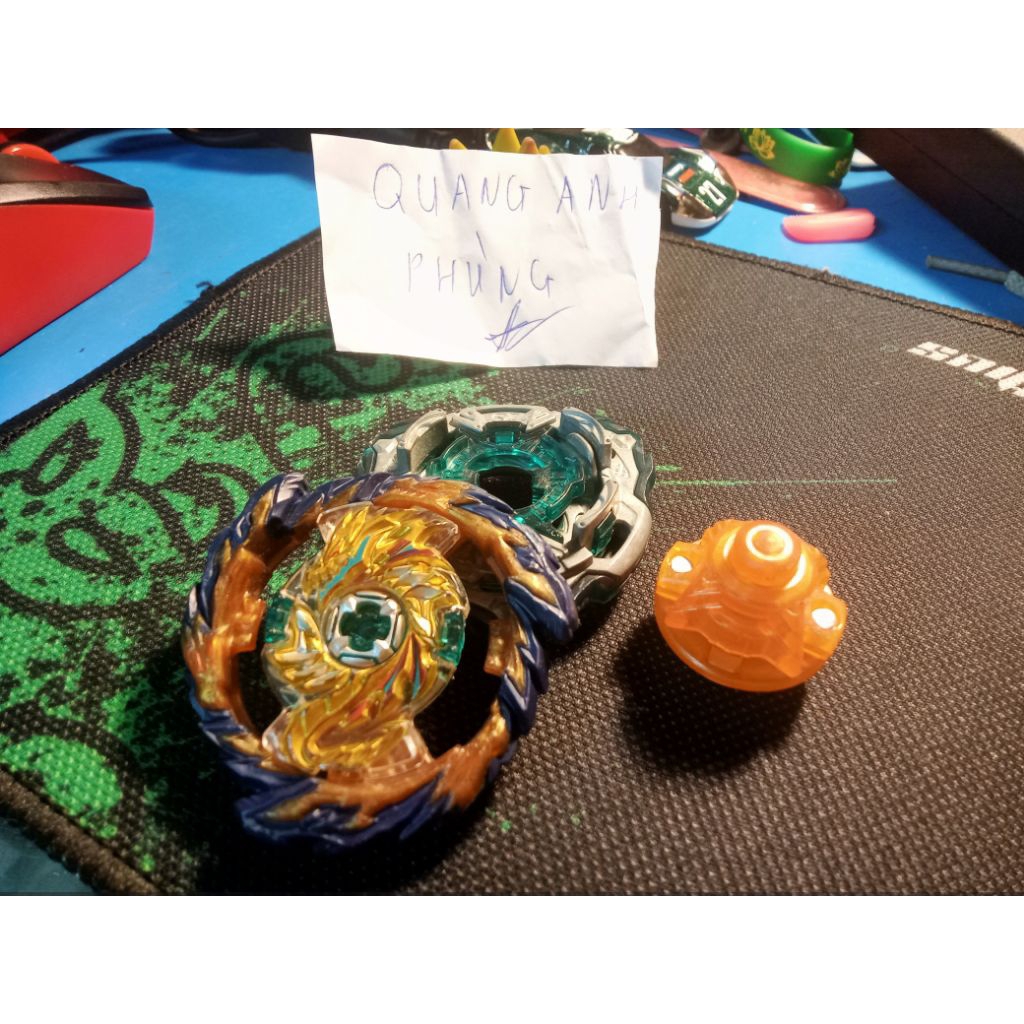 Con quay beyblade burst: Mirage Fafnir + tặng 5 thẻ yugioh ngẫu nhiên ...