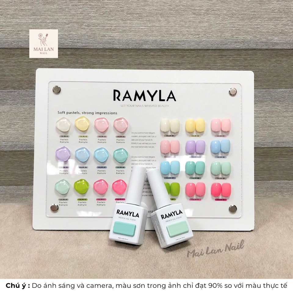 Set sơn gel pastel 12 màu RAMYLA | Shopee Việt Nam