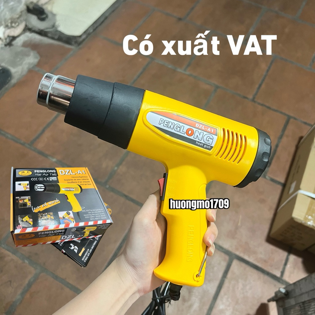 Máy khò nhiệt độ,thổi hơi nóng Peng Long 1600W | Shopee Việt Nam