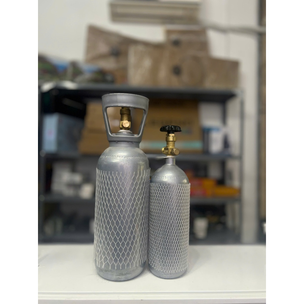 Vỏ bình co2 MT2 & MT4 bể thuỷ sinh - combo van cơ van điện | Shopee ...