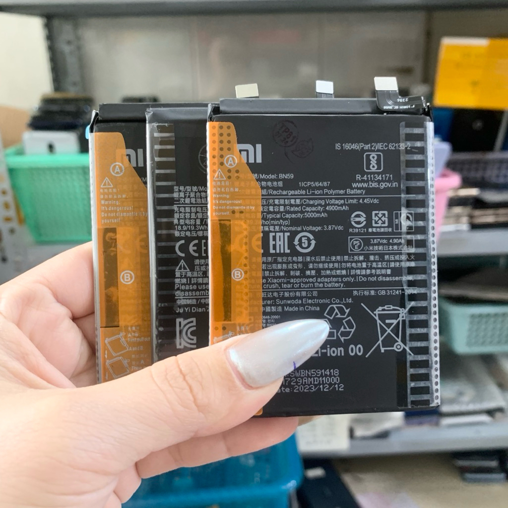 Pin Redmi Note 10 ( Model : BN59 ) Zin Hàng Cao Cấp | Shopee Việt Nam