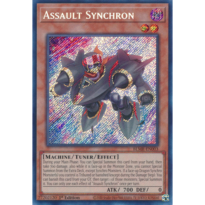 thẻ bài Yugioh chính hãng Assault Synchron MP25-EN450 common x1 card ...