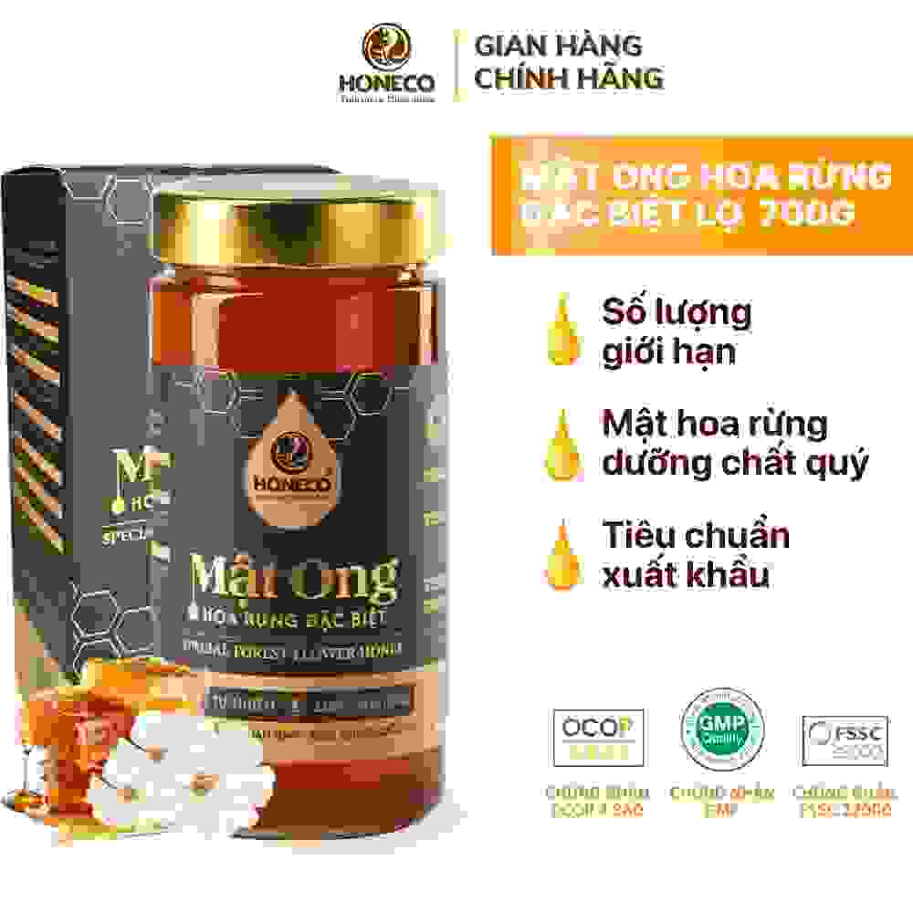 Mật ong hoa rừng đặc biệt Honeco 700g - được chọn lọc kỹ lưỡng, tinh ...