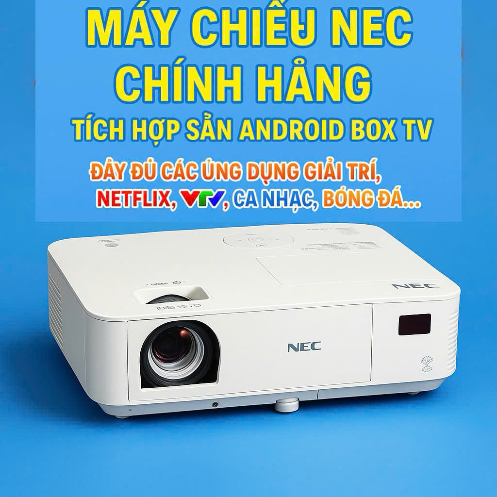 Máy Chiếu Nec M323X siêu sáng Made in ThaiLand androi TV | Shopee Việt Nam
