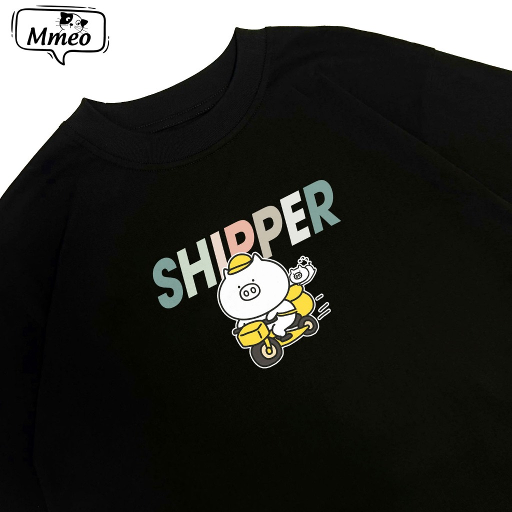 Áo Thun Nghề Nghiệp Shipper, Câu Nói Text Meme Hài Hước, Form Rộng Nam ...