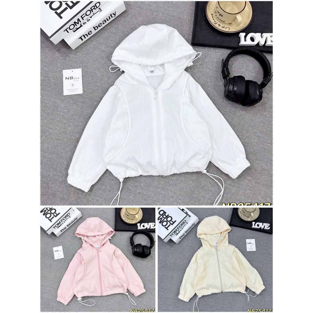 MỘC BABY STORE-A1 Áo Khoác dù,Áo khoác gió Alo Hai lớp cho Bé Gái 10 ...
