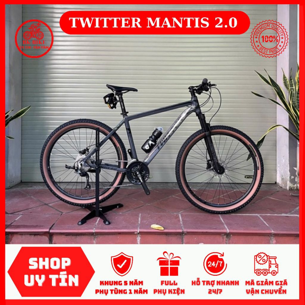 Xe Đạp Twitter Mantis 2.0 • Altus 3*9, Size L (m75-m85) | Shopee Việt Nam